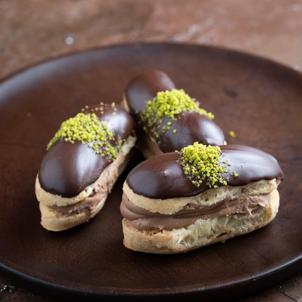 Mini Ekler Çikolatalı Kremalı